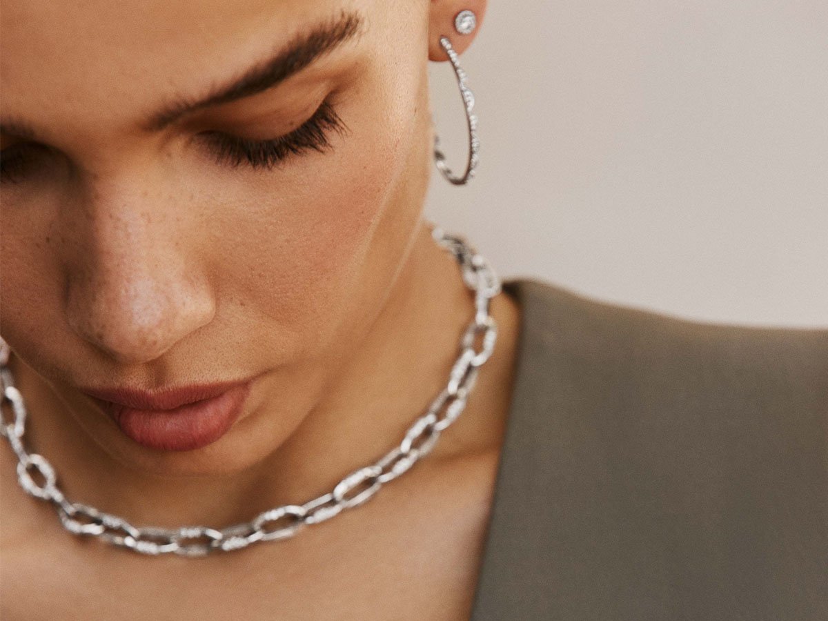 How To Style a Chain Link Necklace